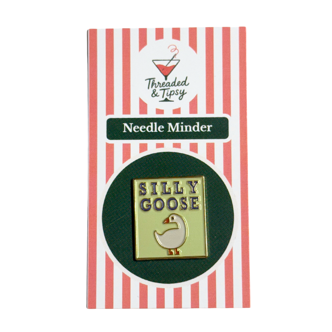 Silly Goose Needle Minder – Threaded & Tipsy